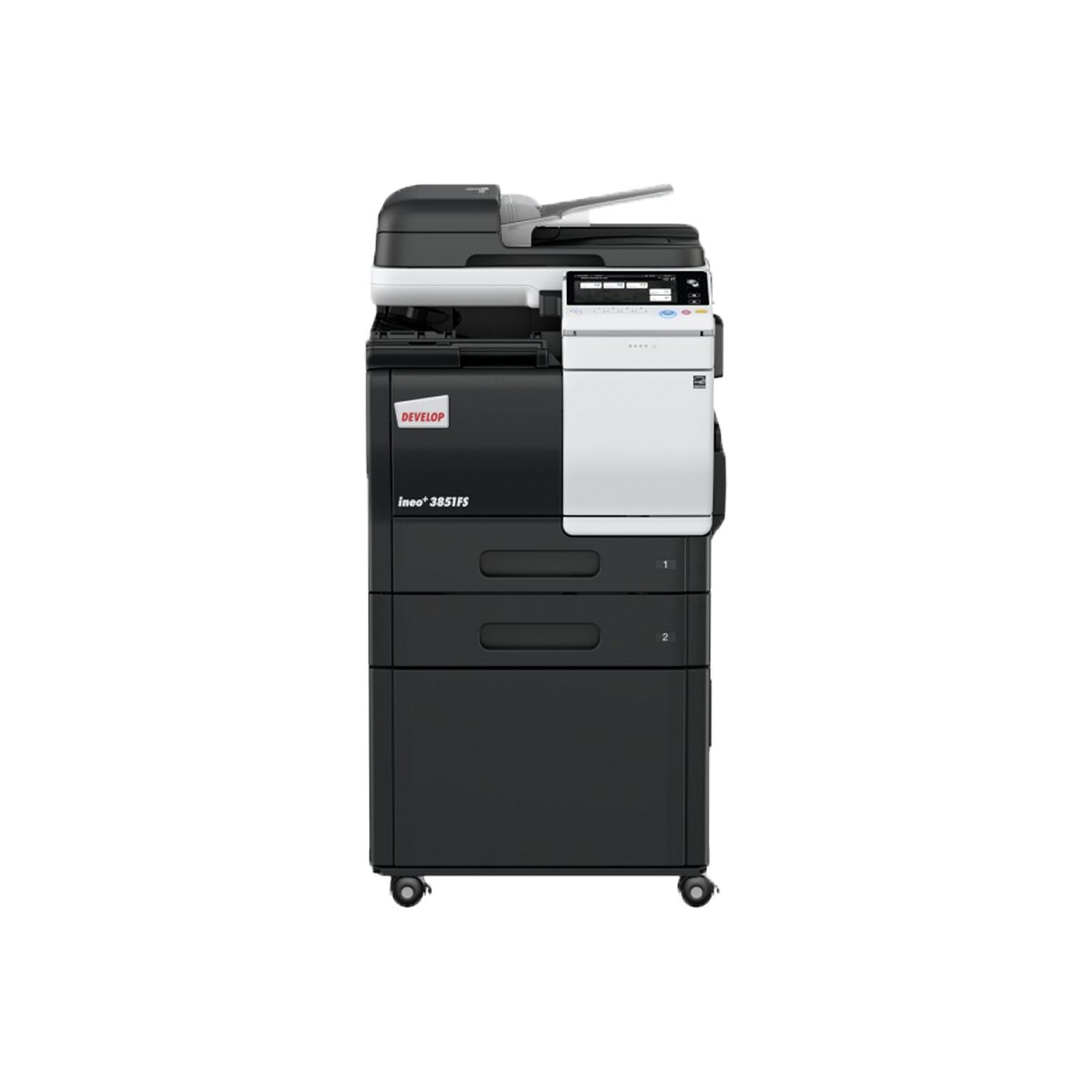 Multifunktionsgerät Develop ineo+ 3851FS mit PF-P13, Unterschrank DK-