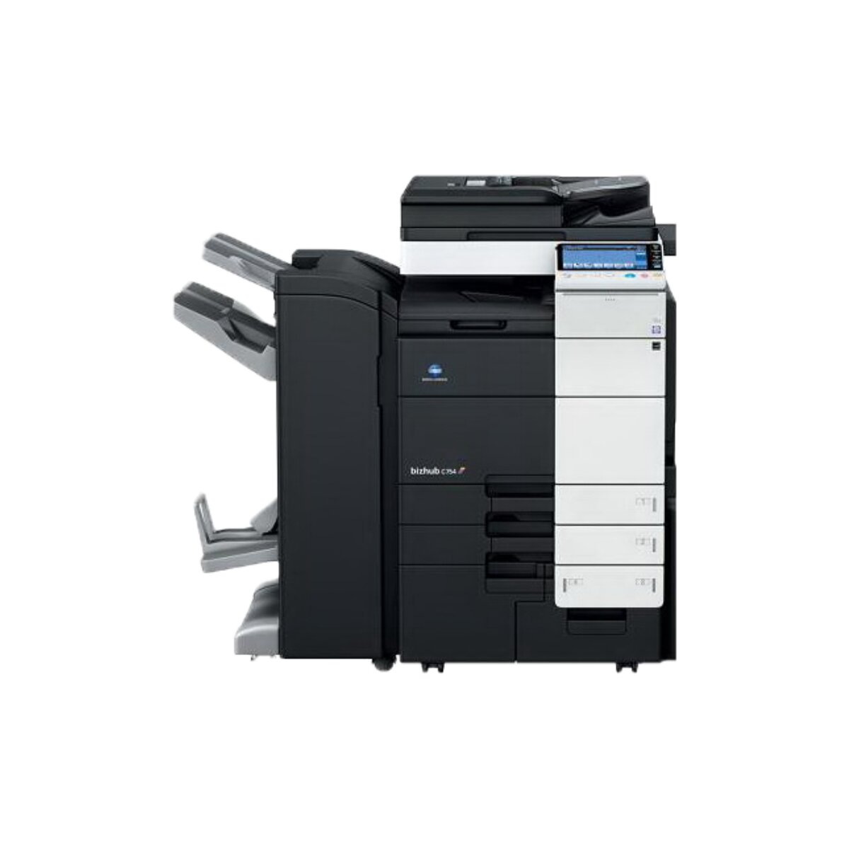Konica Minolta bizhub C754e Kopierer mit 4.PF, FS-534SD